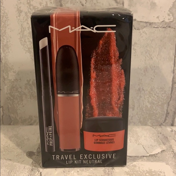 MAC Cosmetics | Makeup | Mac Travel Exclusive Lip Kit Neutral | Poshmark